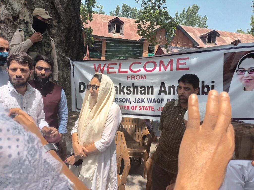 J&K Waqf Board establishes ‘Welcome Pandal’ at the Shrine of Mata Kheer ...
