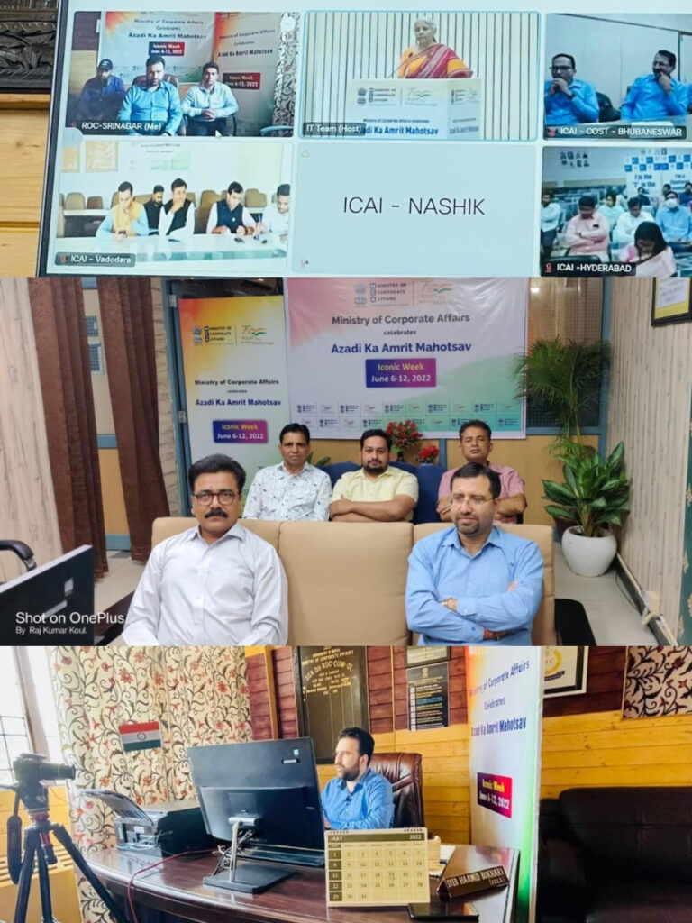 ‘Azadi ka Amrit Mohatsav’ ROC J&K offices participate in Iconic Week ...