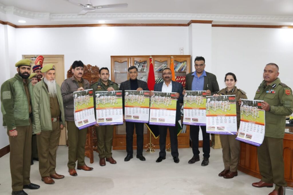 DGP J&K unveils PWWA, J&K calendar for 2023 | Asian Mail
