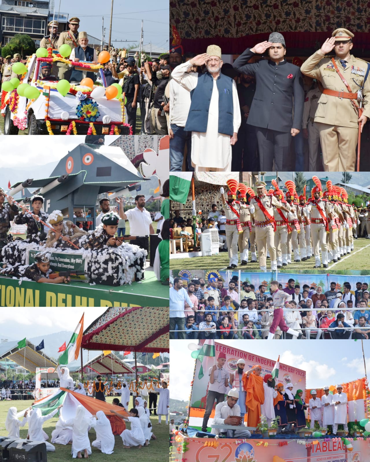 77th Independence Day celebrated with great enthusiasm & patriotic ...