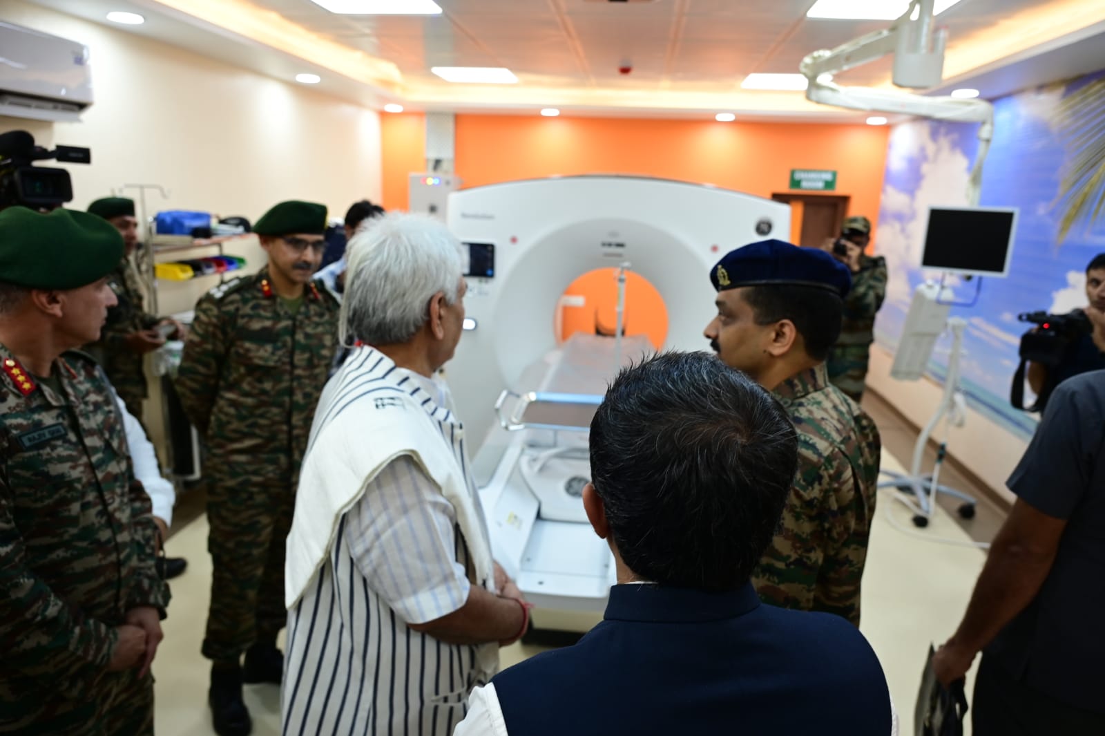 Lt Governor inaugurates State-of-the-Art CT Scan Centre at 92 Base ...