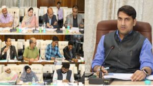DC Srinagar chairs DLTFC meeting of Rural Employment Generation ...