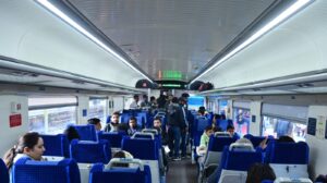 Hon’ble Prime Minister flags off the 2nd Vande Bharat Train for Shri ...