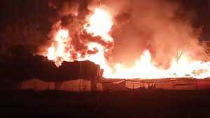 6 Die, Four injured due to suffocation after massive fire in Kathua ...