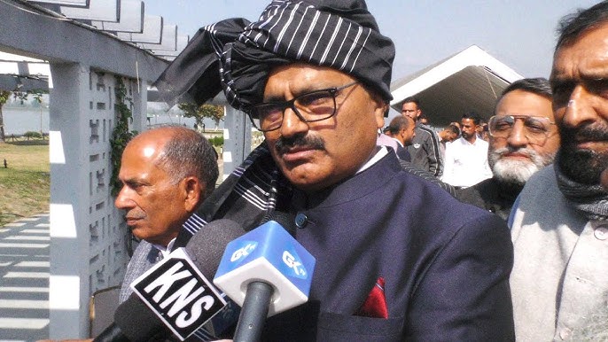JK Cabinet Minister Javed Rana arrives in Lukhnow | Asian Mail